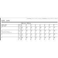 Schnittmuster Cape, Burda 7422 | Stoffe Hemmers