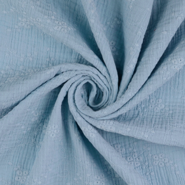 Musselin Stoff - Meterware - Herbstmode | Stoffe Hemmers