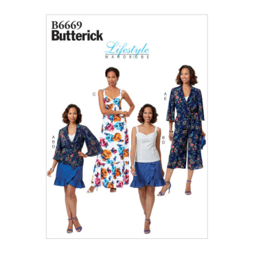 Butterick sewing patterns - Buy fabrics and haberdashery cheap in the ...
