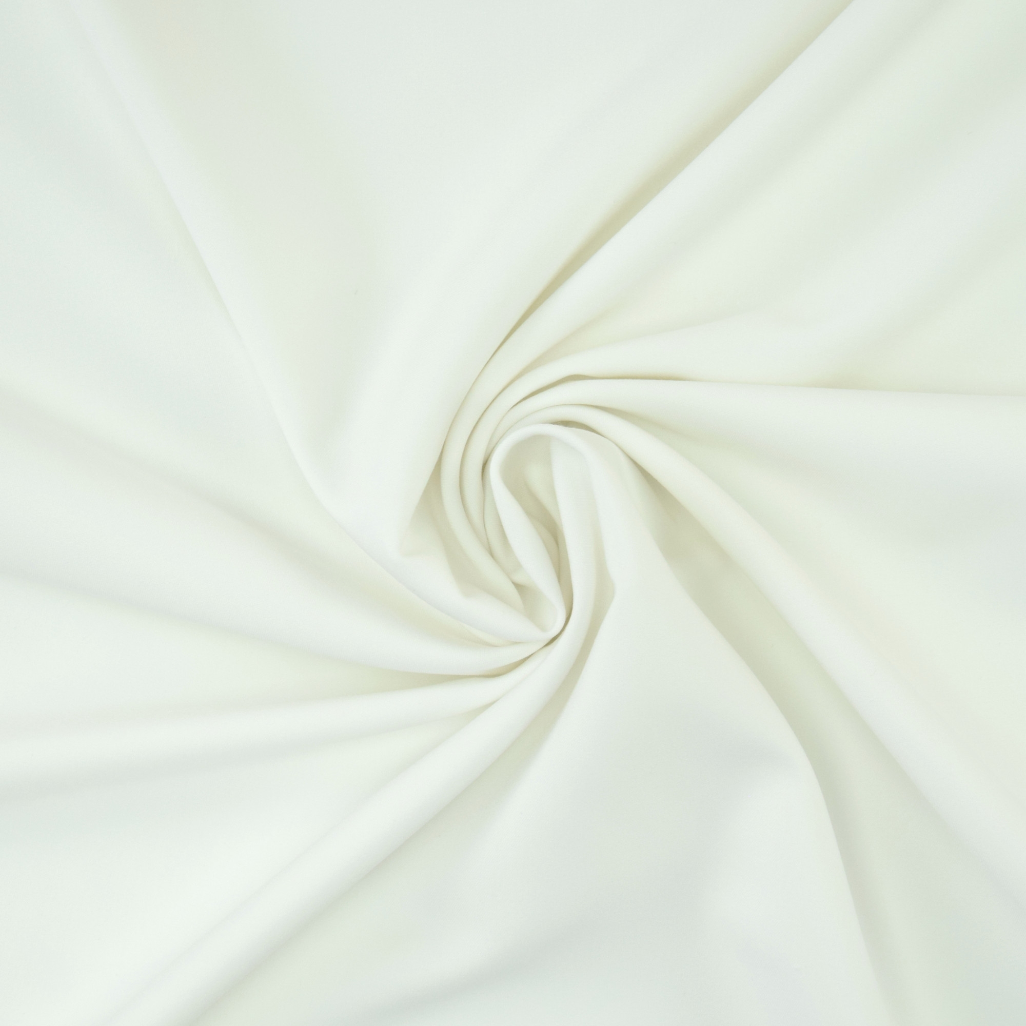 Stretch Twill, weiss | Stoffe Hemmers