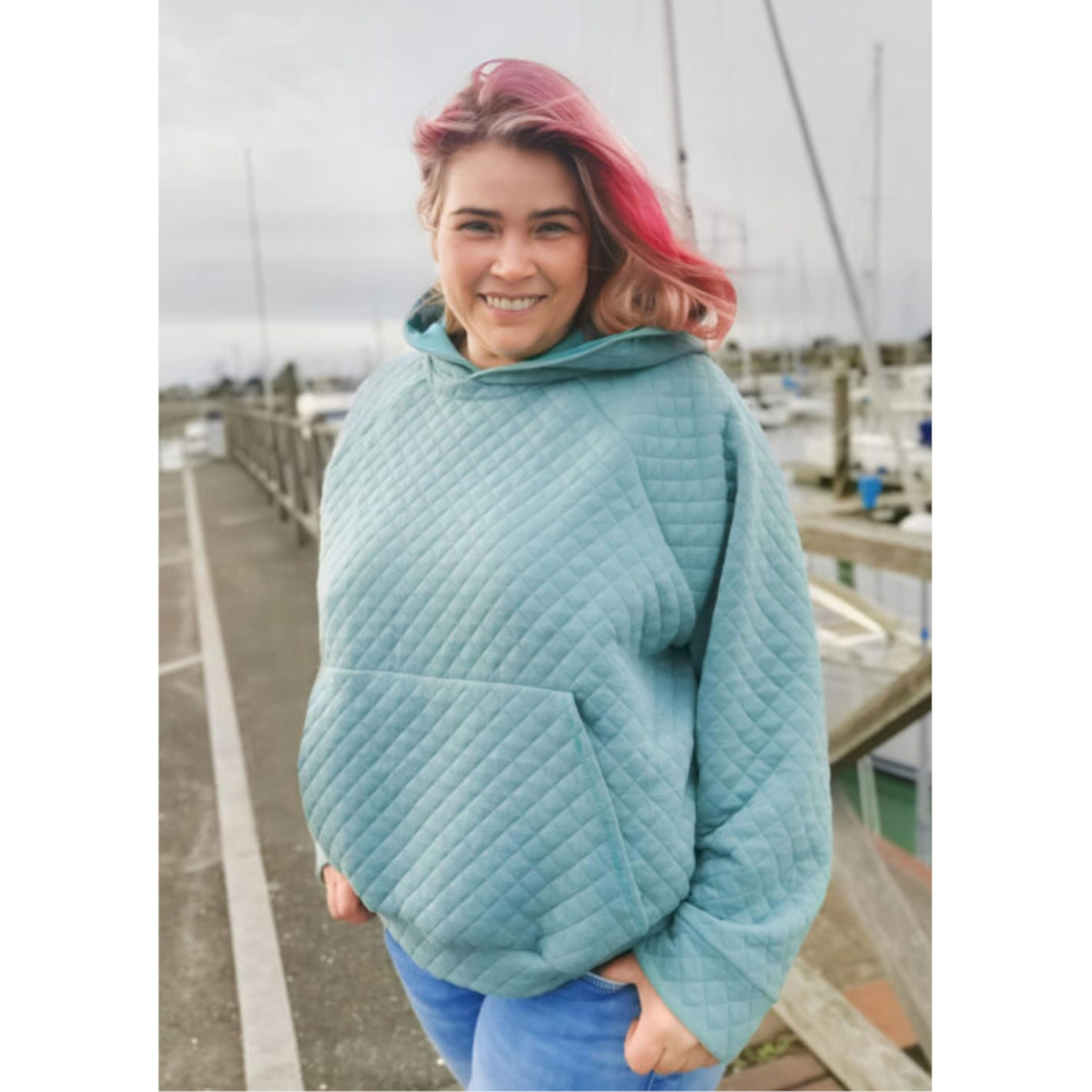 E Book Erbsunde Oversize Raglan Hoodie AVELA