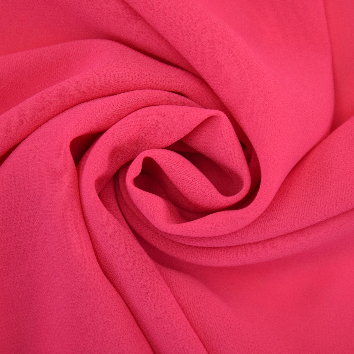 Sample: Chiffon plain, bright pink | Fabrics Hemmers