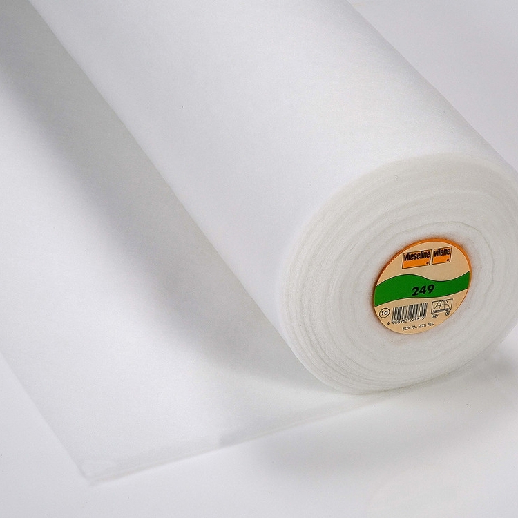 Échantillon: Vlieseline molleton polyester 249 blanc | Tissus Hemmers