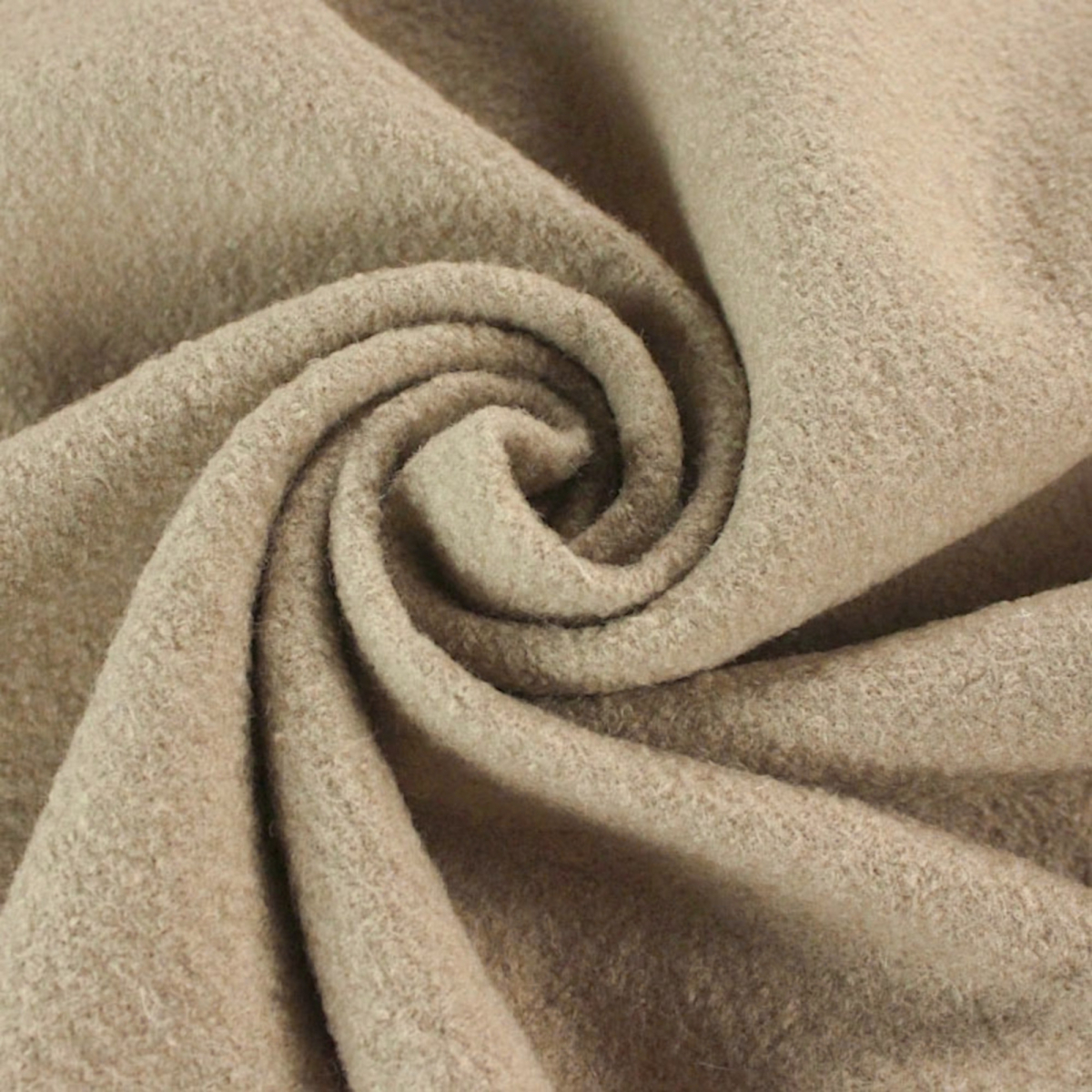 Sample: Fulled loden beige | Fabrics Hemmers
