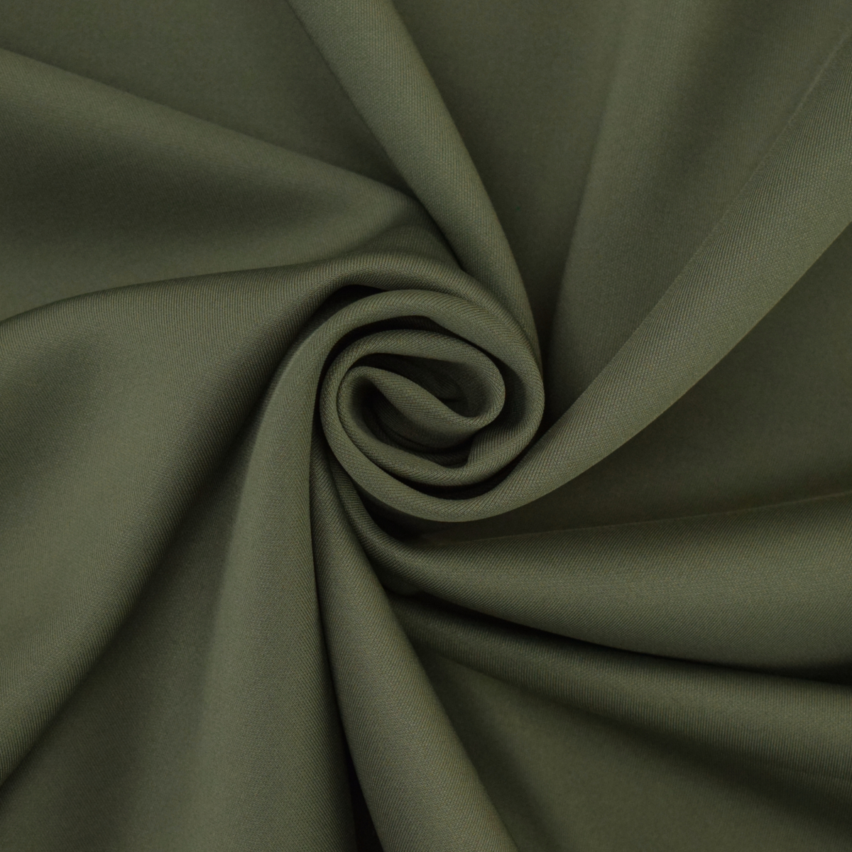 Scuba plain, olive green | Fabrics Hemmers