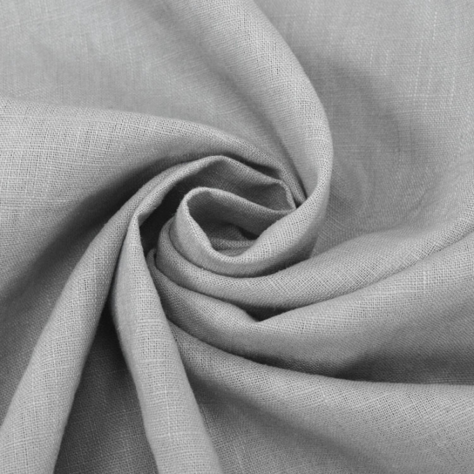 Sample: Linen, light grey | Fabrics Hemmers