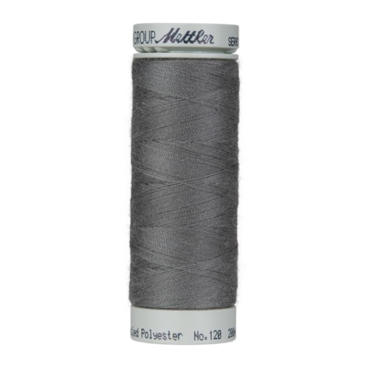 Amann Mettler Seracycle Sewing Thread 120, grey | Fabrics Hemmers