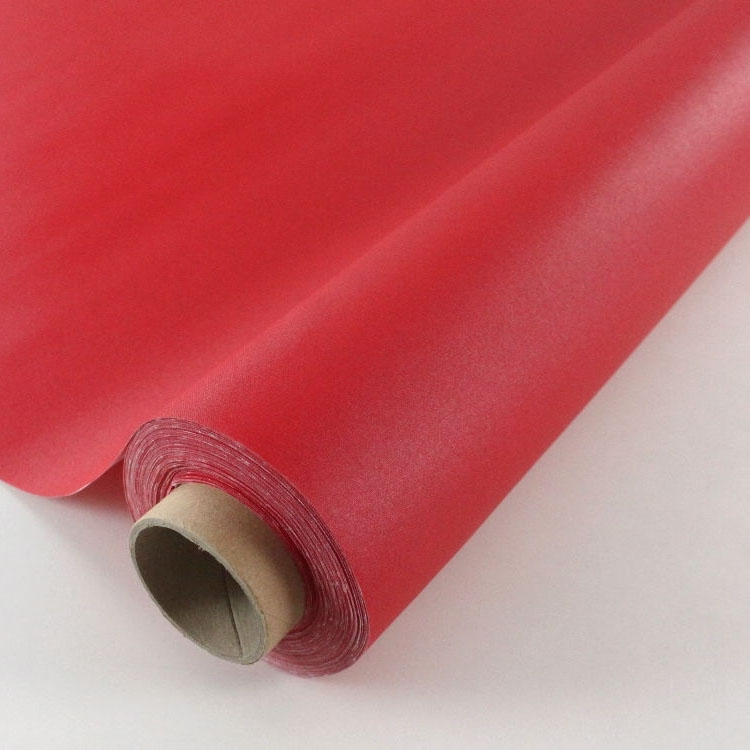 Tissu en coton enduit, rouge | Tissus Hemmers