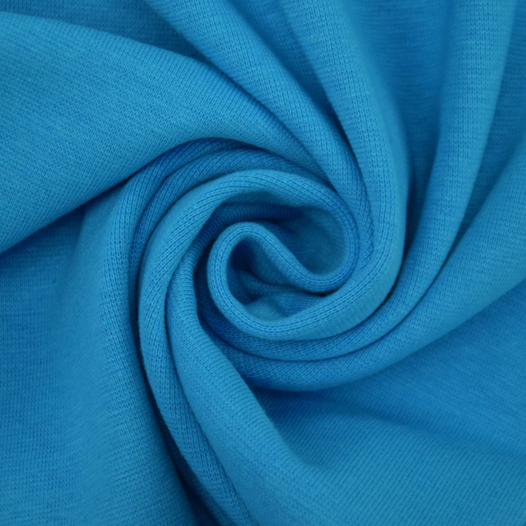 Cuff fabric smooth, turquoise | Fabrics Hemmers