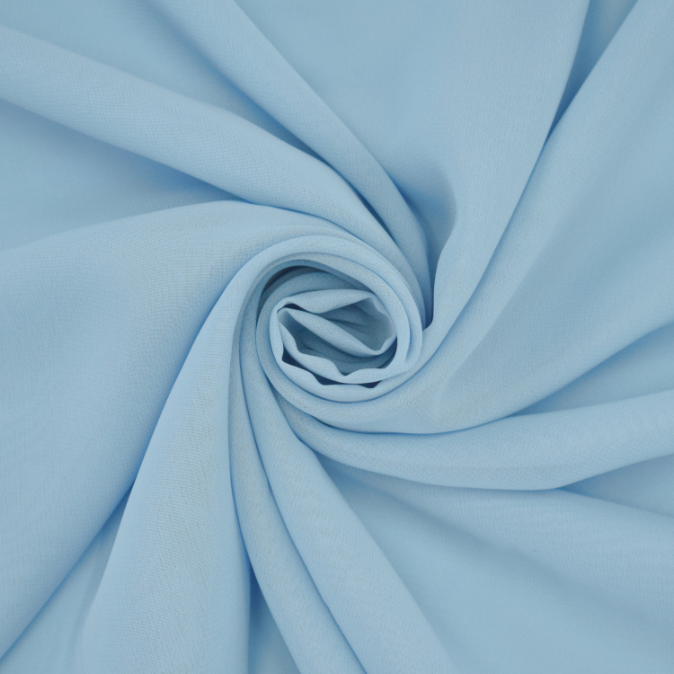 Chiffon light blue | Fabrics Hemmers