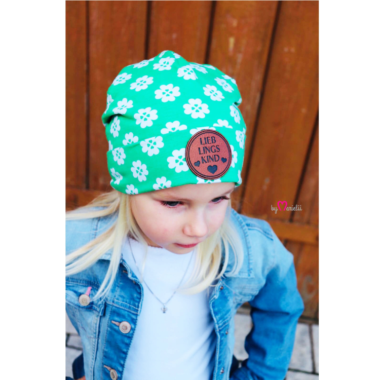 Patron bonnet enfant pdf Annas-Country, en allemand | Tissus Hemmers