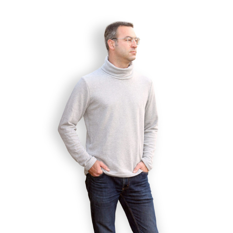 E-book Fadenkäfer Rollkragen-Pullover Herren, Duits | Stoffen Hemmers