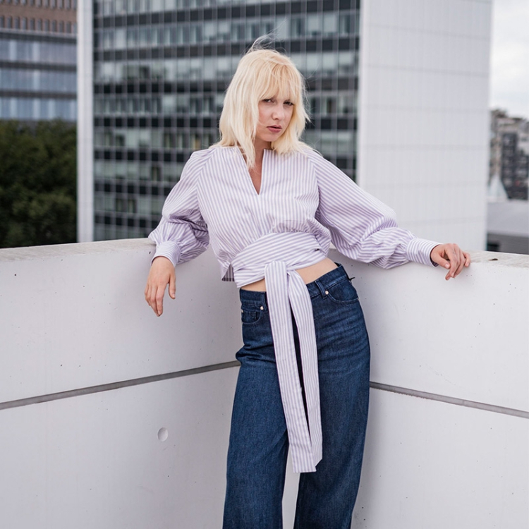 E-Book Fibre Mood Top Leiko, english | Fabrics Hemmers