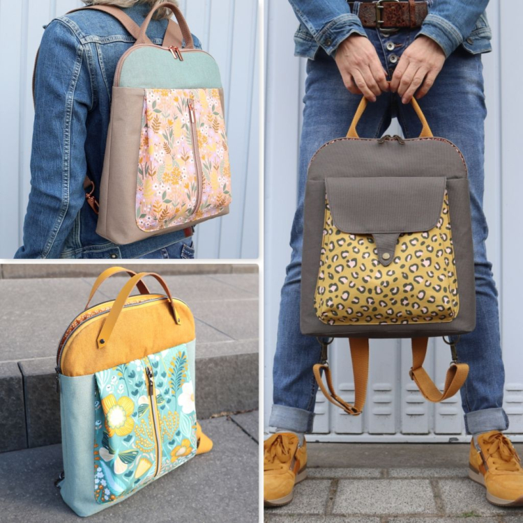 E-Book Frau Schnitte Rucksack Nevi, german | Fabrics Hemmers