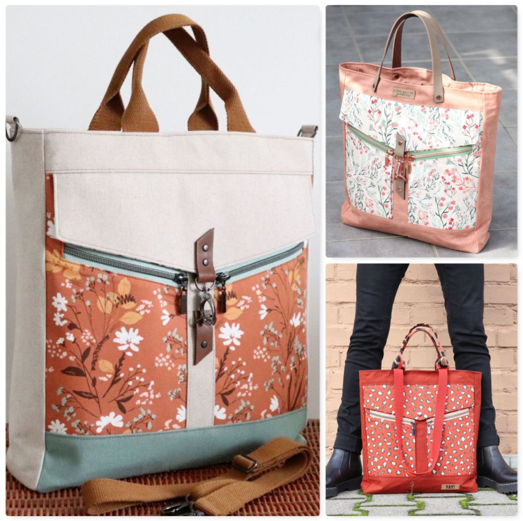 E-Book Frau Schnitte Shopper Ilsa, german | Fabrics Hemmers