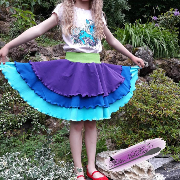 Ebook patron jupe enfant J-Breeze Maxi J&J Fadentanz, en allemand ...