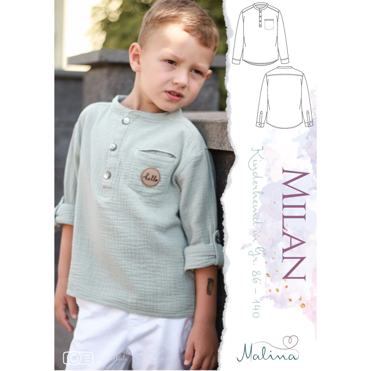 E-Book MaLiNa Hemd Milan | Stoffe Hemmers