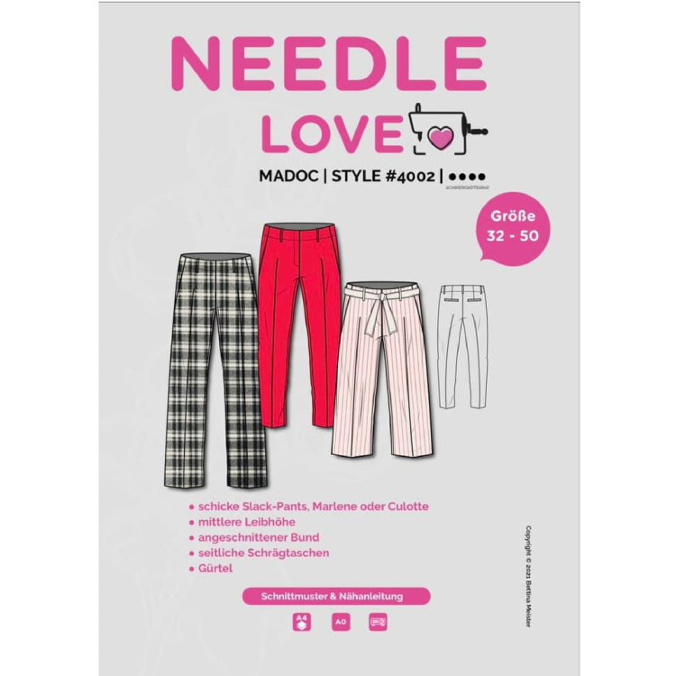 E-Book Needle Love Hose MADOCpants | Stoffe Hemmers
