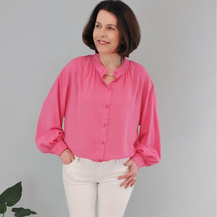 E-Book Schnitte4Friends Felicia Fashion-Bluse, german | Fabrics Hemmers