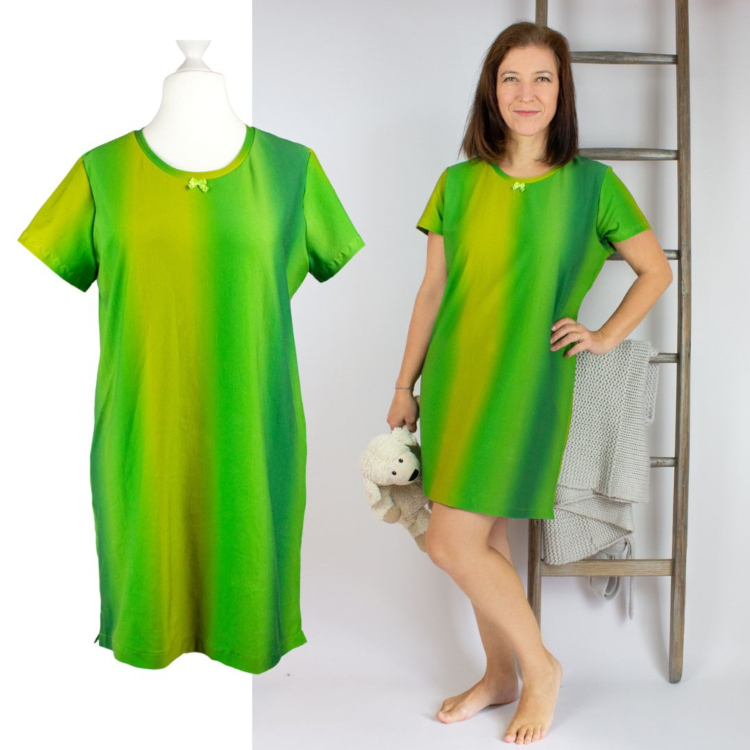 Patron chemise de nuit / t-shirt maxi femme pdf Elfa Sew Simple, en ...