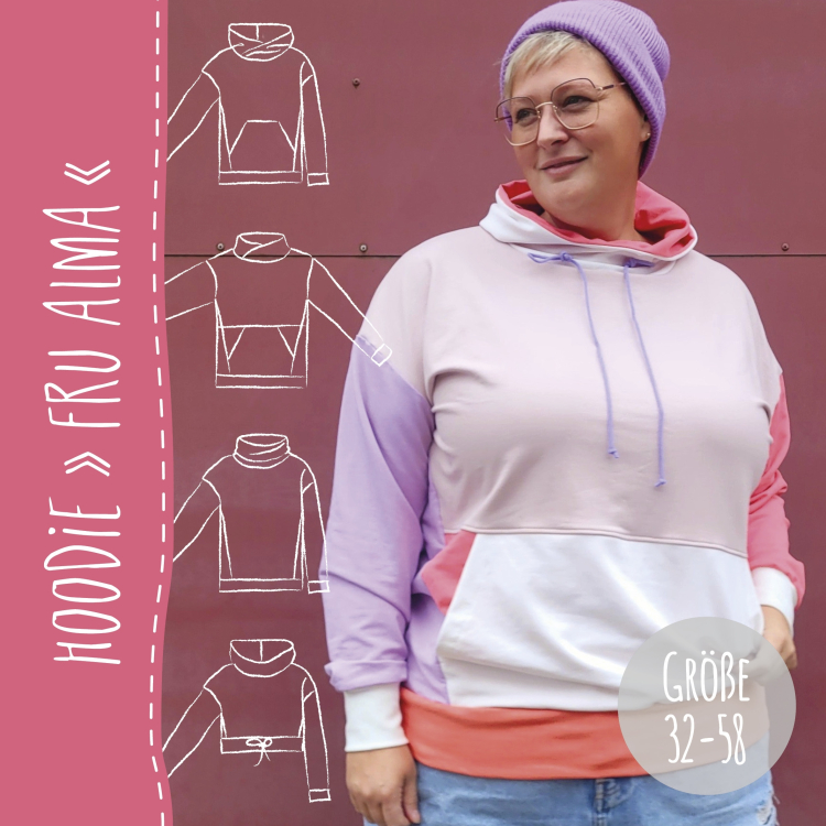 E-Book Snygges Hoodie Fru Alma | Stoffe Hemmers