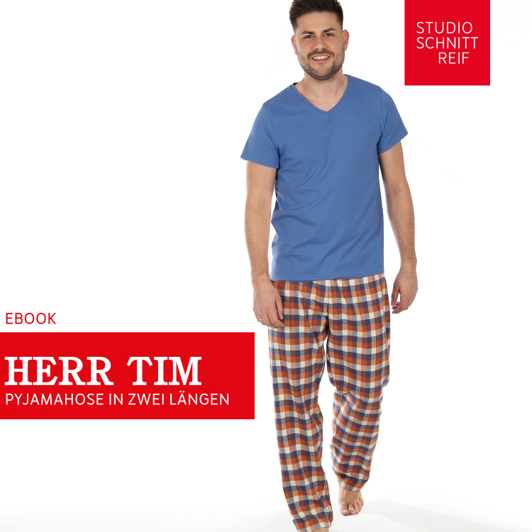 E-book Studio Schnittreif Herr Tim, Duits | Stoffen Hemmers
