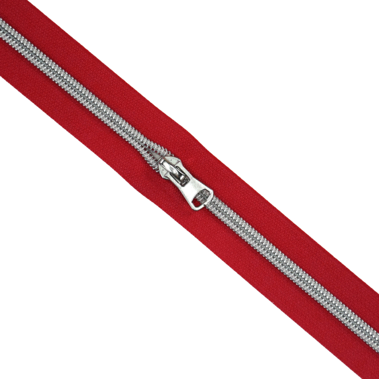 Ritssluiting op rol, rood | Stoffen Hemmers