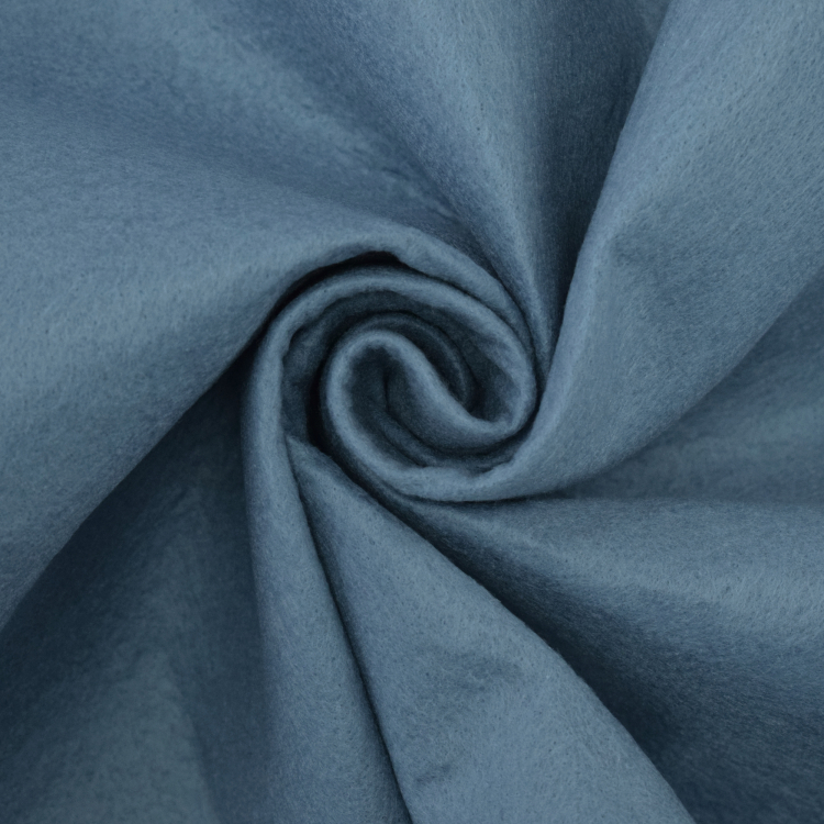 Felt denim blue | Fabrics Hemmers