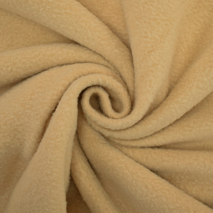 Fleece anti-pill, buff | Fabrics Hemmers
