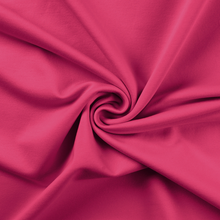 French terry, bright pink | Fabrics Hemmers