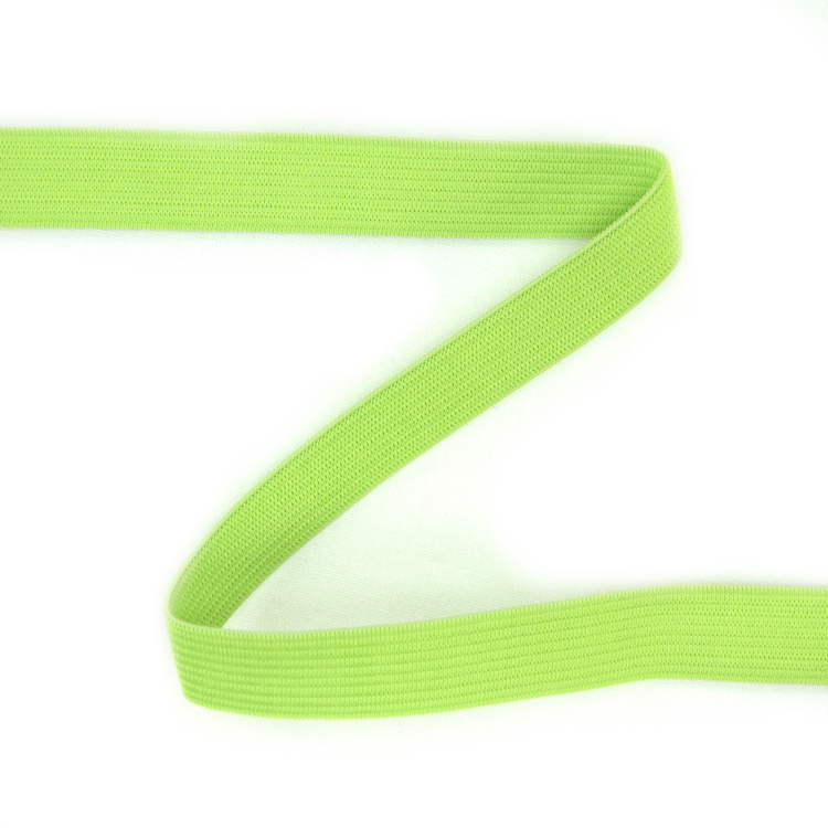 Ruban élastique Colour Line 15 mm, vert clair | Tissus Hemmers