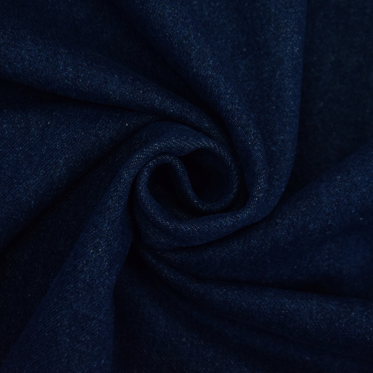 Denim Pants Fabric dark blue | Fabrics Hemmers