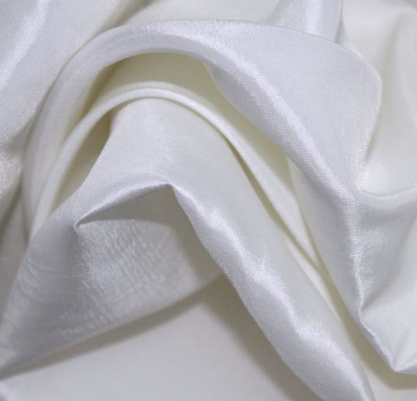 Taffetas blanc | Tissus Hemmers