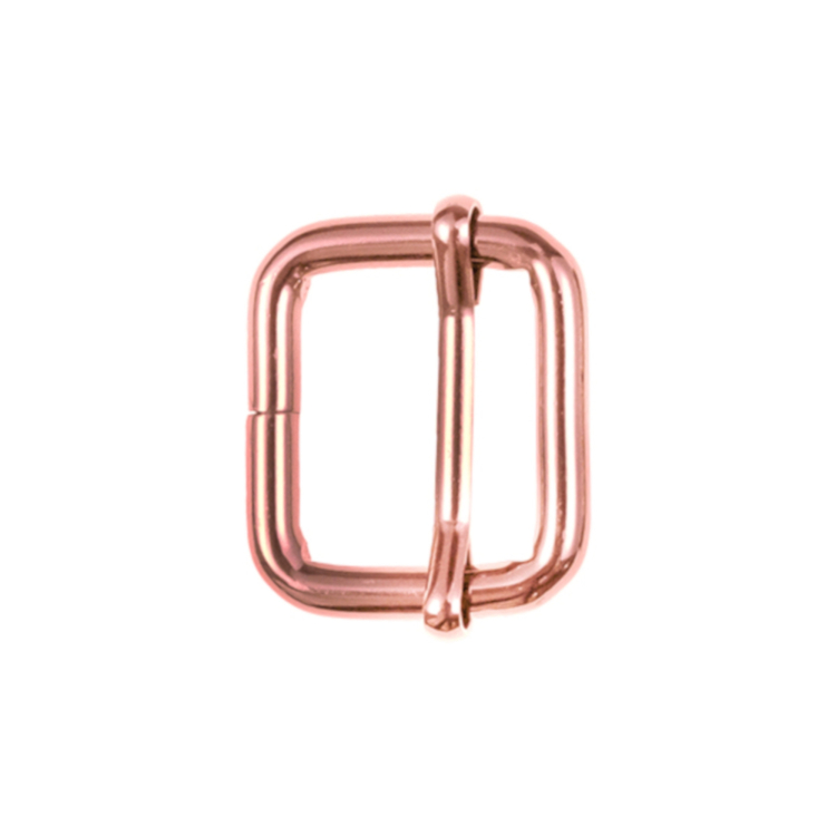 Ladder buckle 25 mm, roségold | Fabrics Hemmers