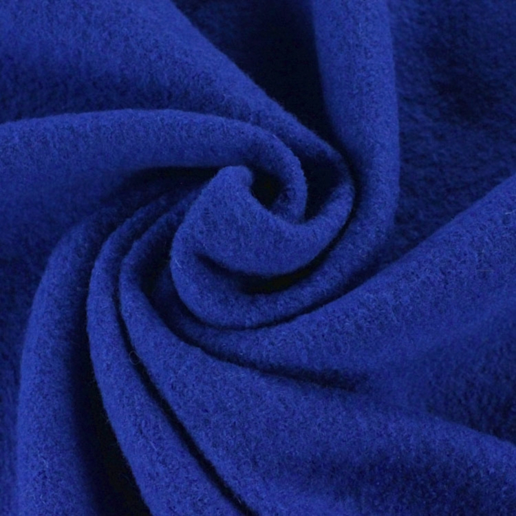 Sample: Fulled loden royal blue | Fabrics Hemmers