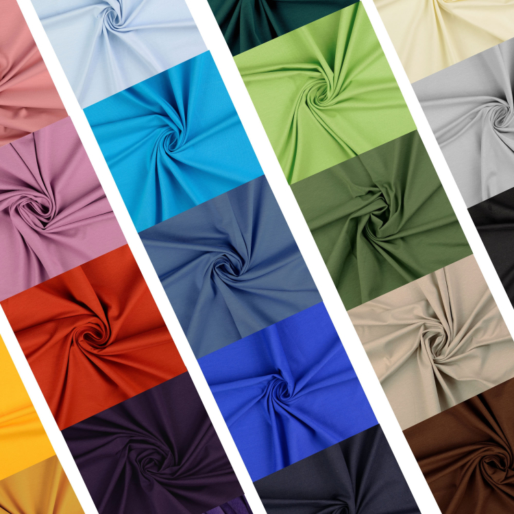 Nuancier tissu jersey de coton Sopo | Tissus Hemmers