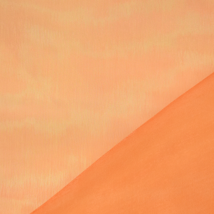 Organza Two Tone orange, gold | Stoffe Hemmers