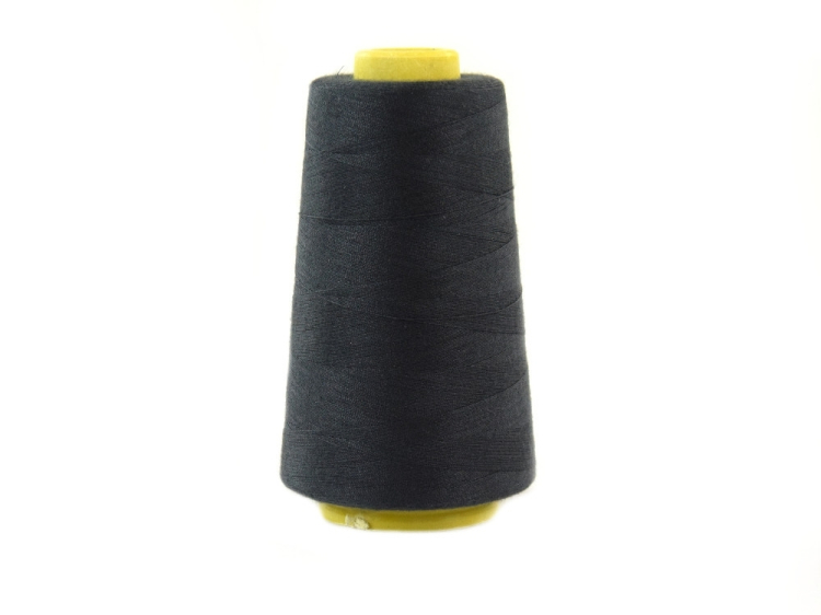 Overlock yarn 120, 2740 m, charcoal-grey | Fabrics Hemmers