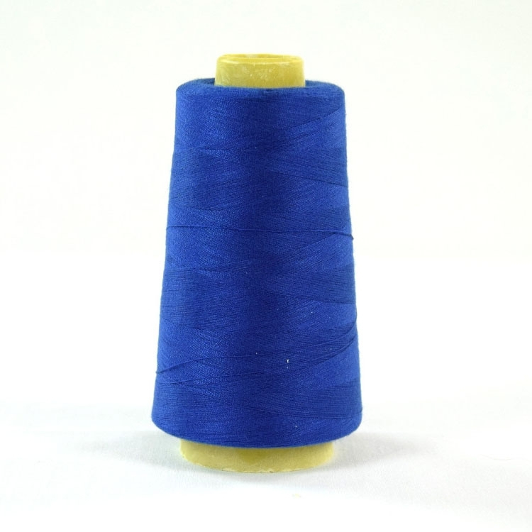 Overlock yarn 120, 2740 m, cobalt blue | Fabrics Hemmers