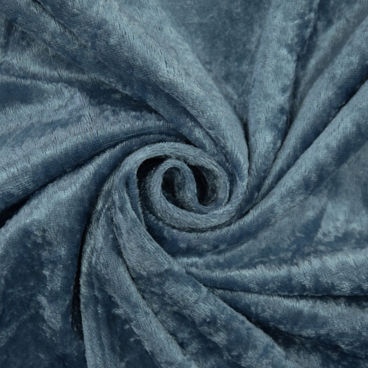 Panne velvet powder blue | Fabrics Hemmers