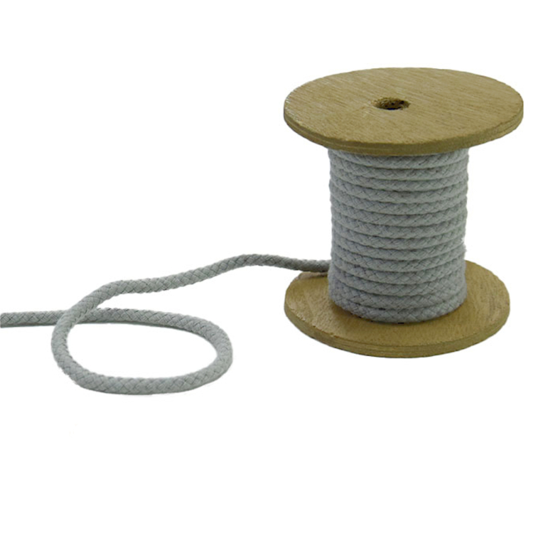 Parka knurling twisted 5mm, light grey | Fabrics Hemmers