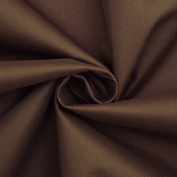 Polyester outdoor fabric plain, brown | Fabrics Hemmers