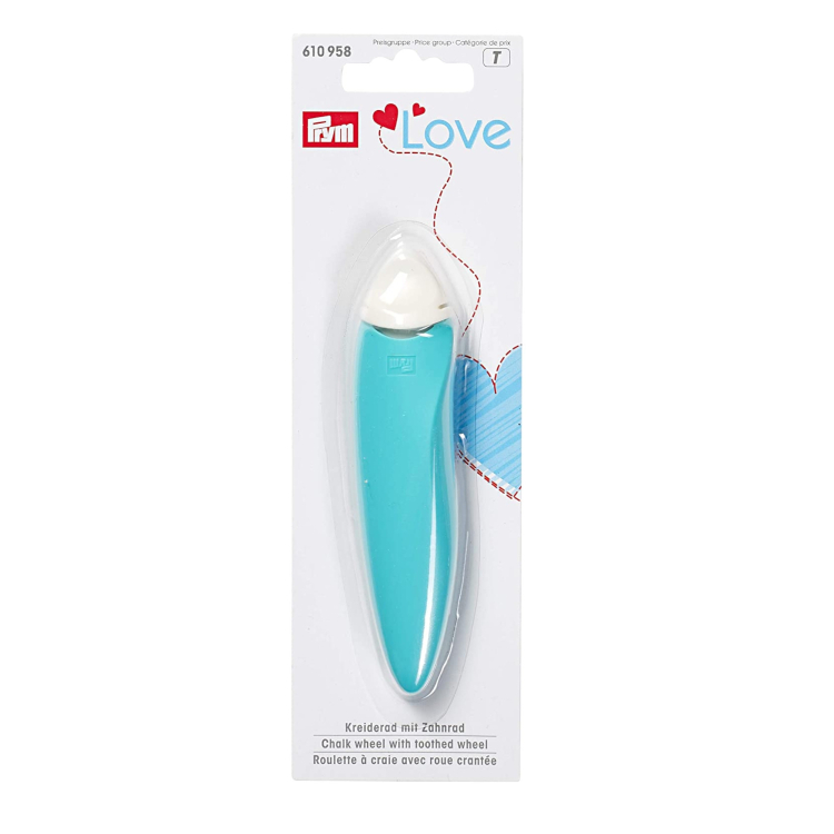 Prym Love Roulette à craie Stick ergonomic, menthe | Tissus Hemmers