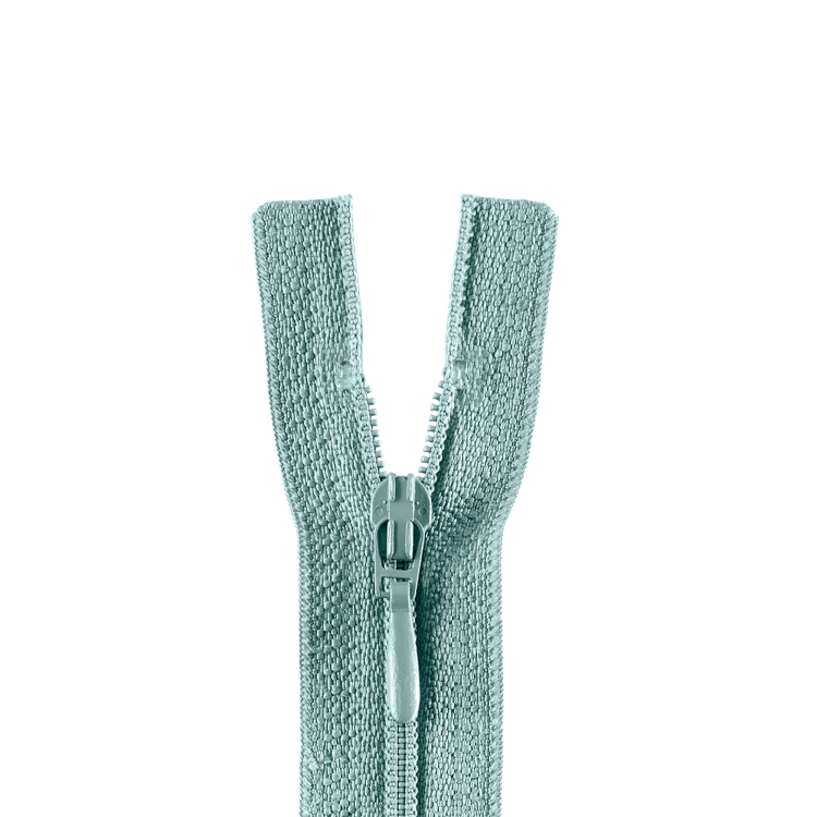 zipper 4800, light blue | Fabrics Hemmers