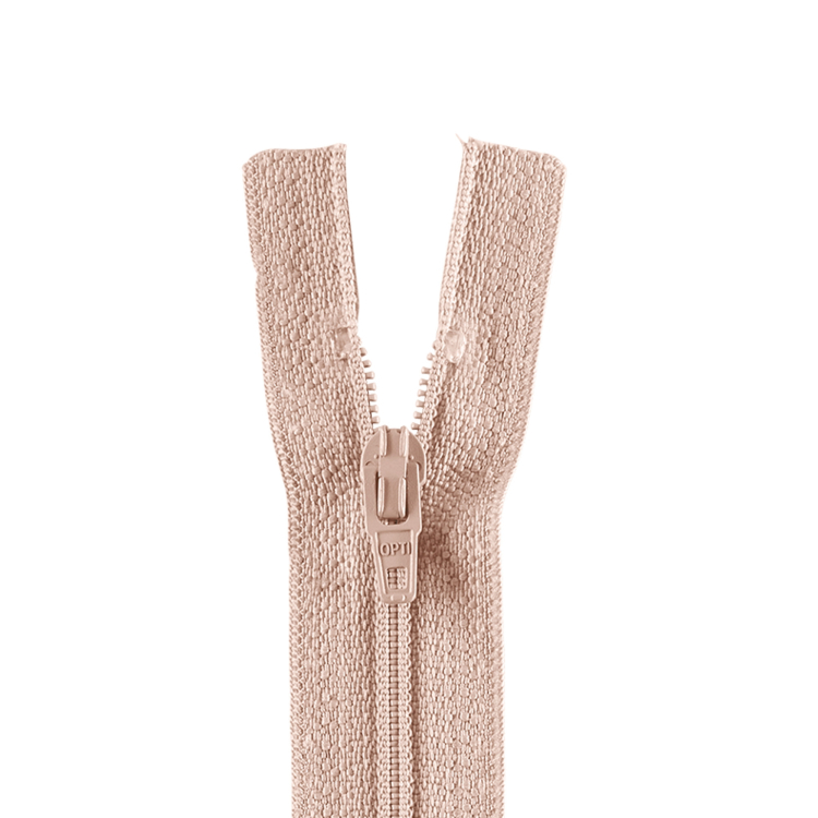 zipper 4801, light beige | Fabrics Hemmers