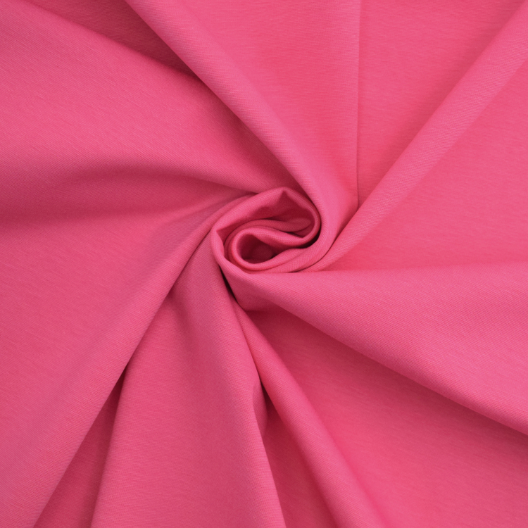 Punta di Roma jersey uni, lichtfuchsia | Stoffen Hemmers
