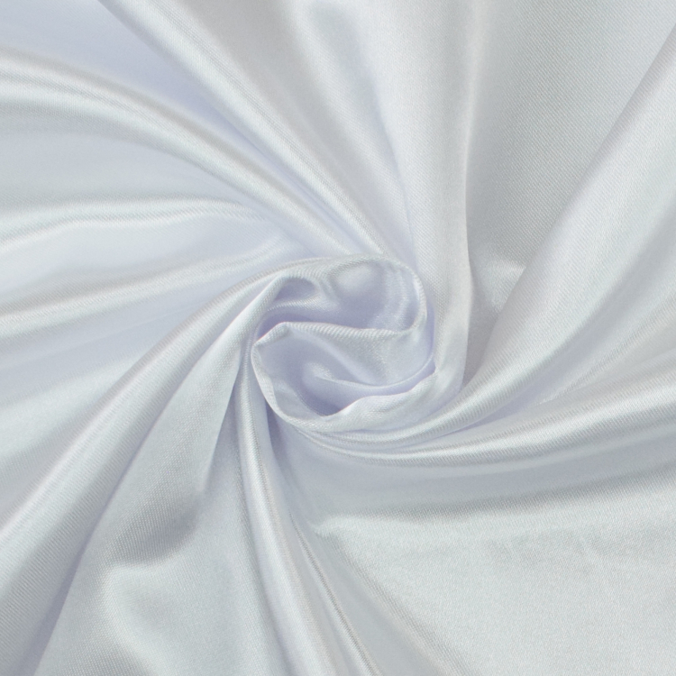 Tissu satin blanc | Tissus Hemmers