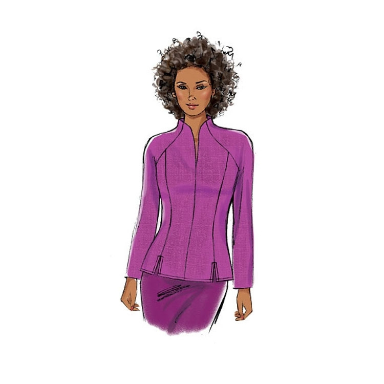 Pattern Butterick 6134 Misses' Top, Dui/En/Fr | Stoffen Hemmers