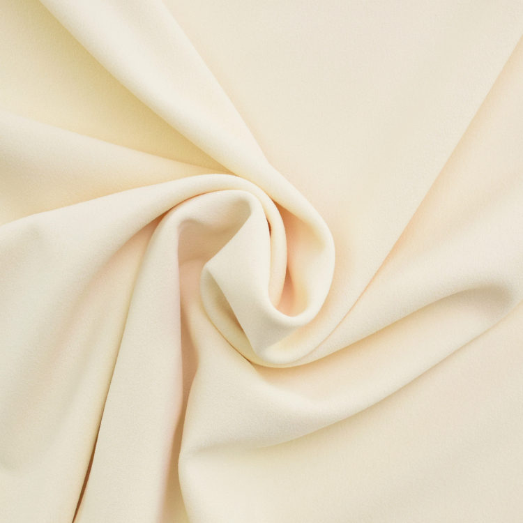 Scuba Crepe plain, off-white | Fabrics Hemmers