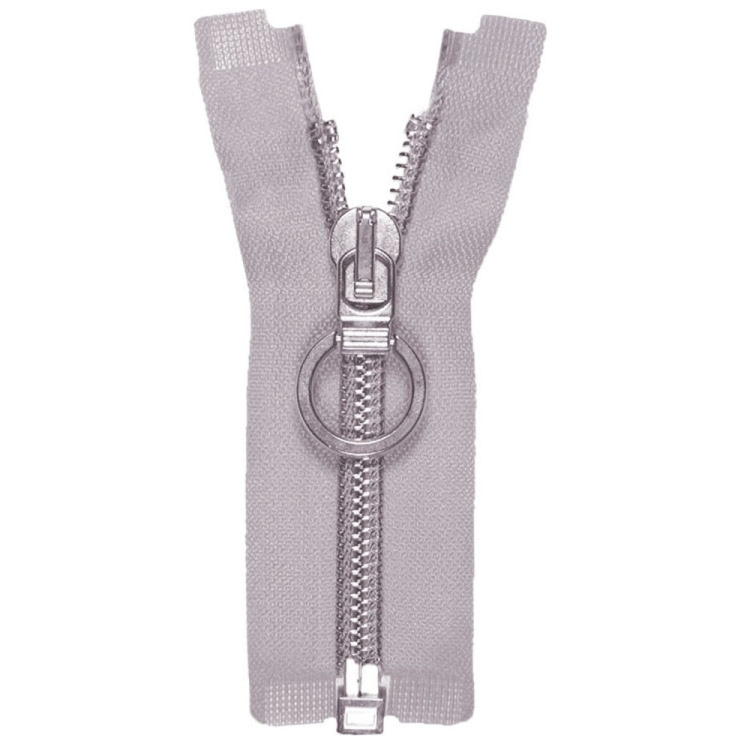 Coil zipper 20 cm silver | Fabrics Hemmers